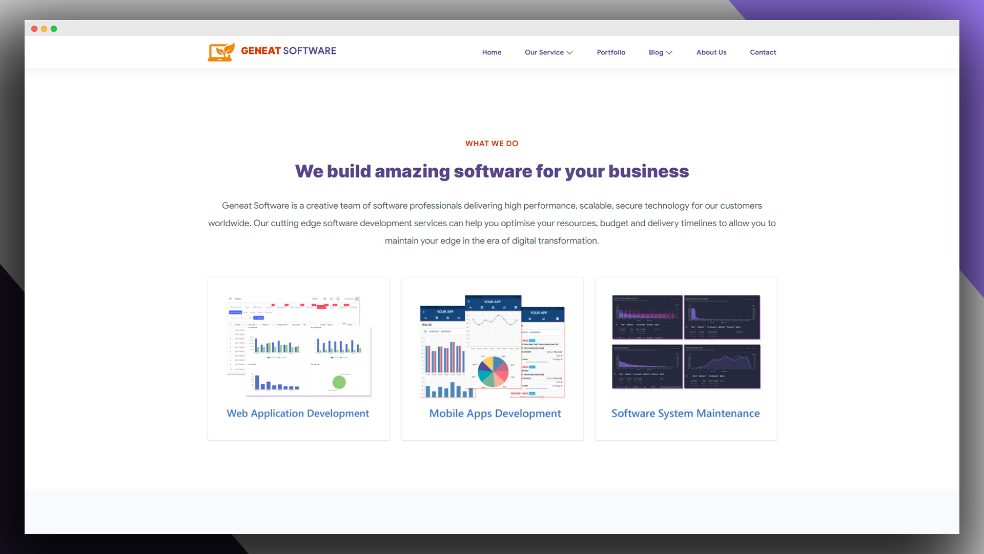 GENEAT WEBSITE V2 - Geneat Software